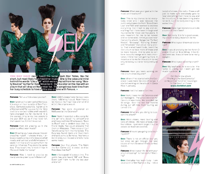 INTERVIEW LAYOUTS - Malcolm Montgomery's Portfolio