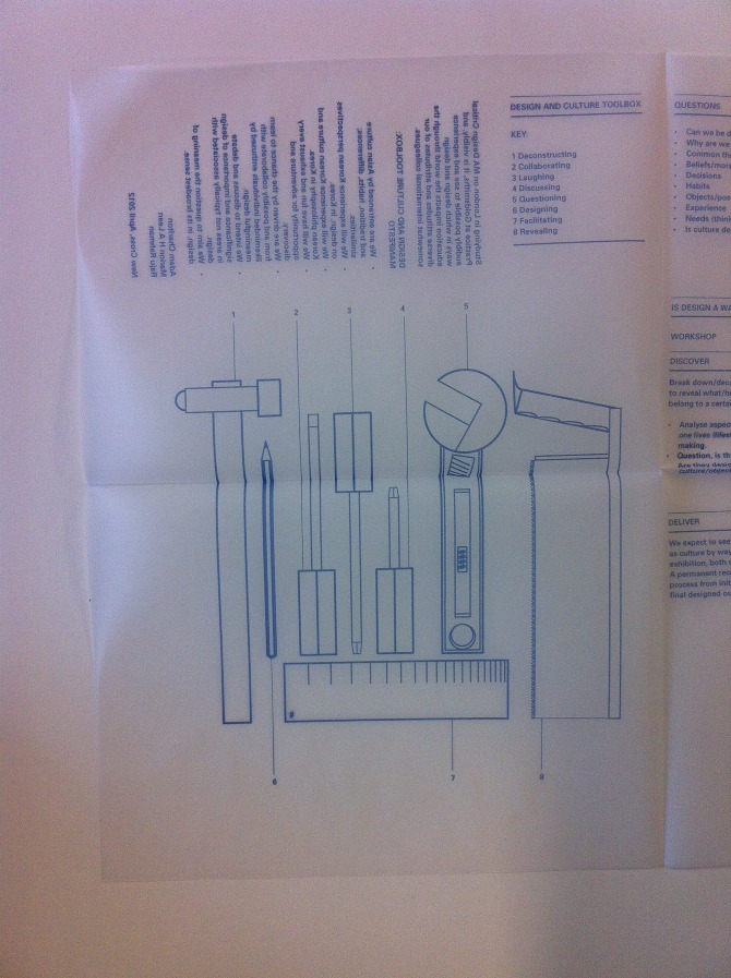 Design as Culture Manifesto - Marion Lean