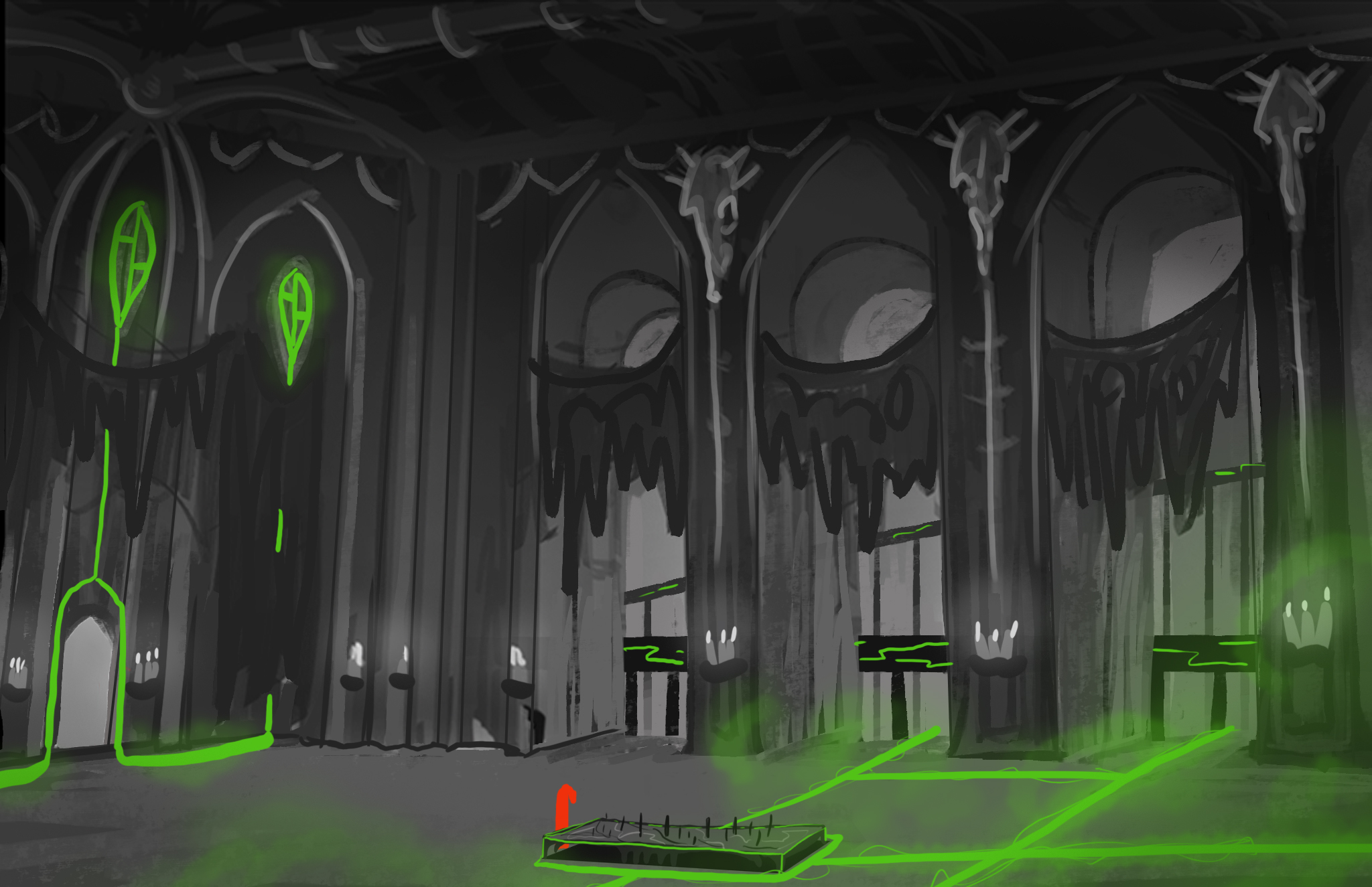 Map Room - Kyle Groover Illustration