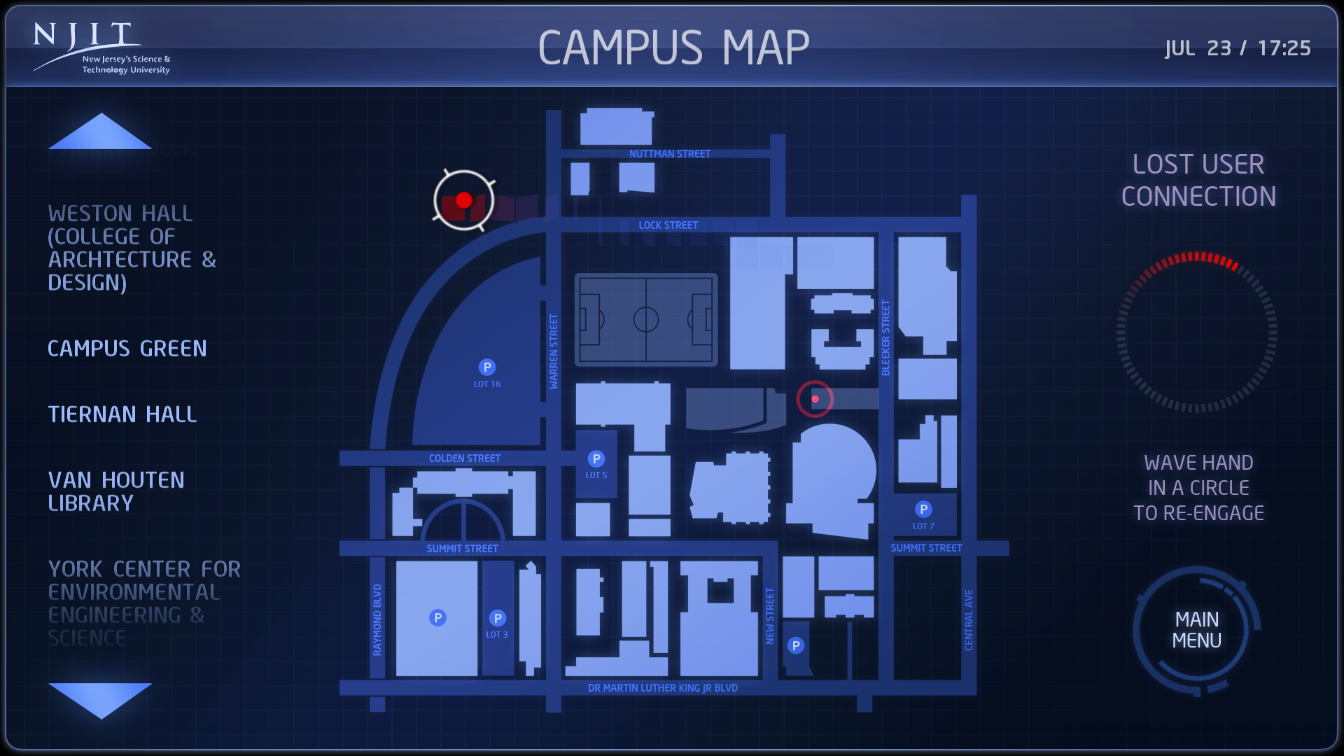 NJIT Outdoor Wayfinder - Ben McChesney's Portfolio