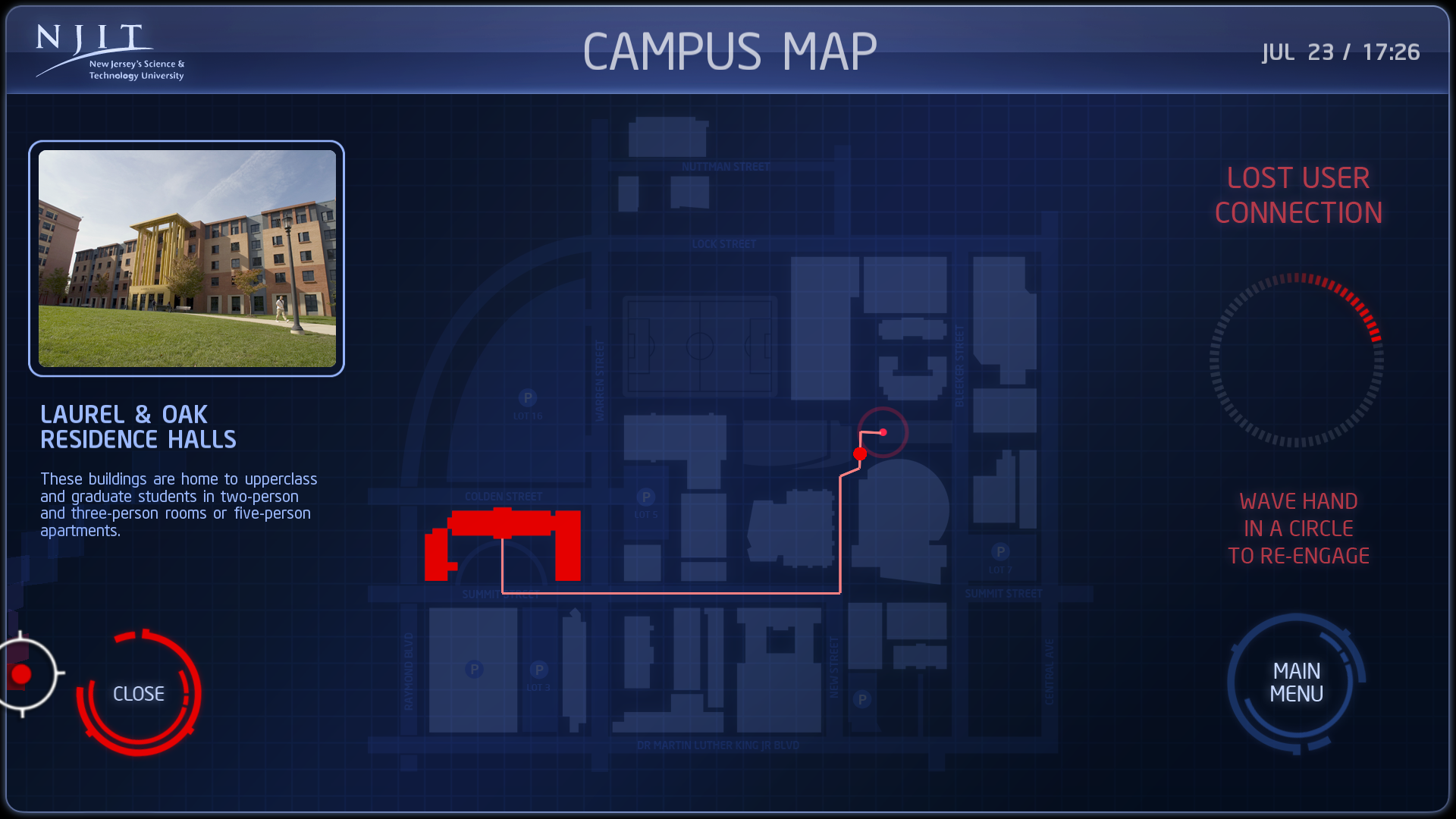 NJIT Outdoor Wayfinder - Ben McChesney's Portfolio