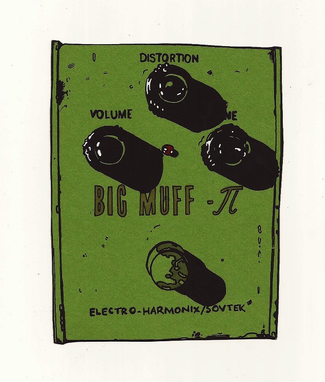 VFP008 - Sovtek Tall Font Big Muff - http://www.visualfieldpress.com/