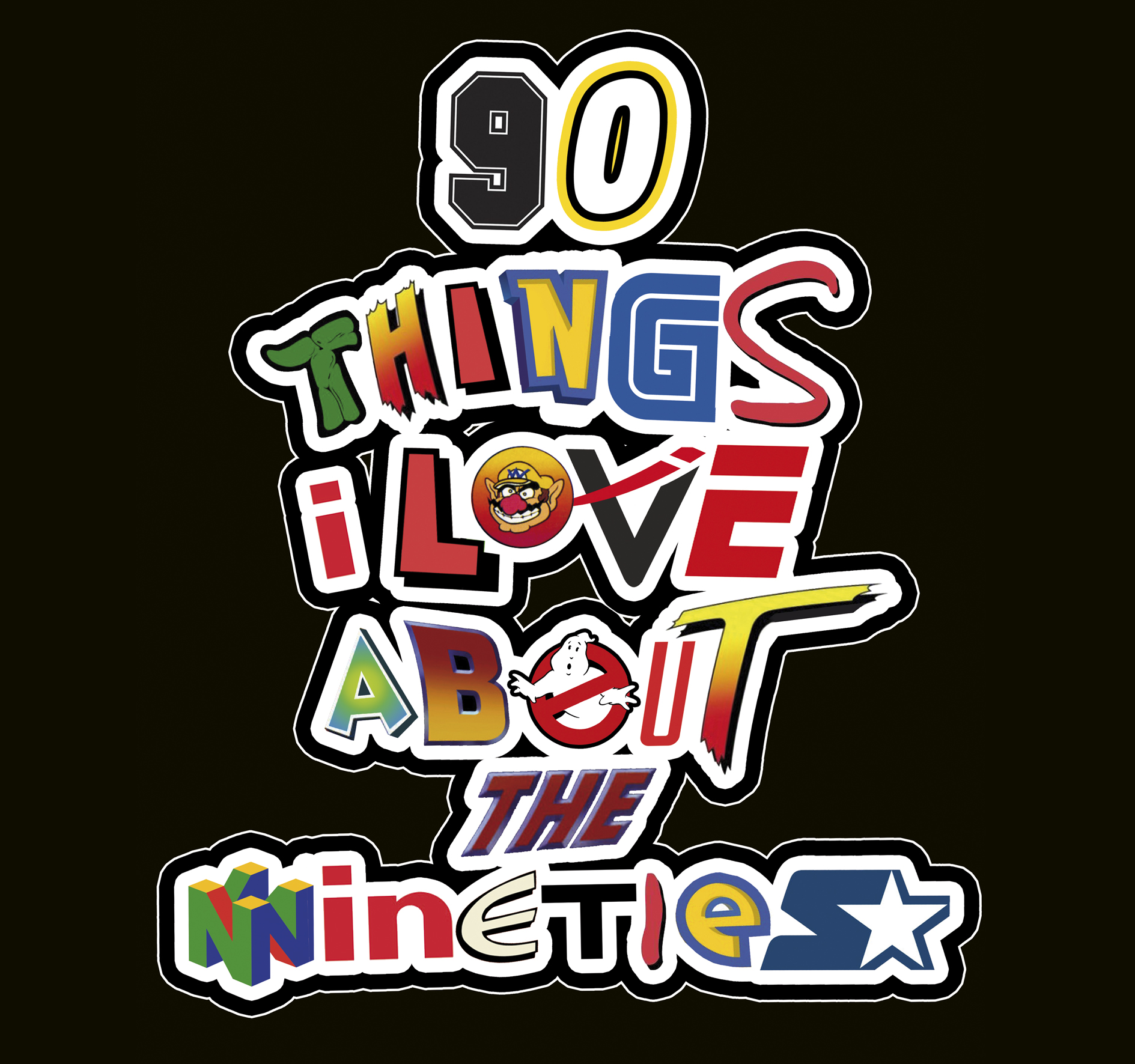 90 Things I Love About the 90's - Jasperstaal