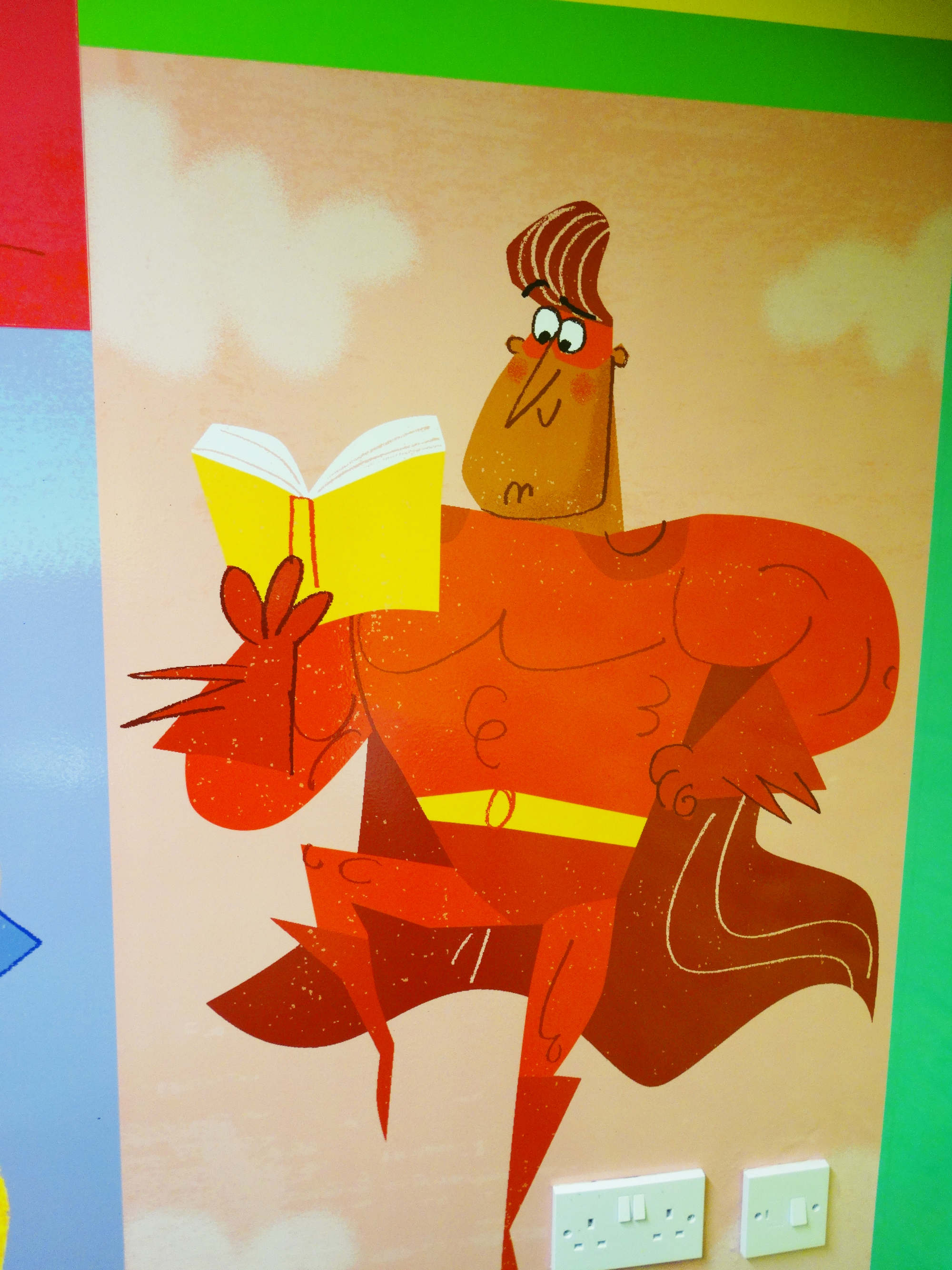 Old Town Library - Fred Blunt Illustration