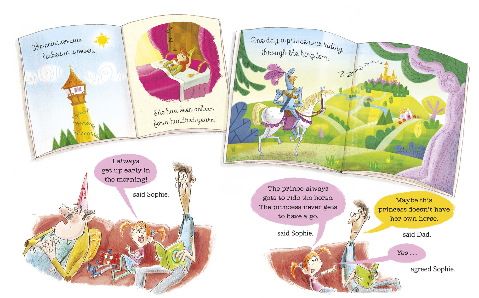 This is Not A Fairy Tale - Fred Blunt Illustration