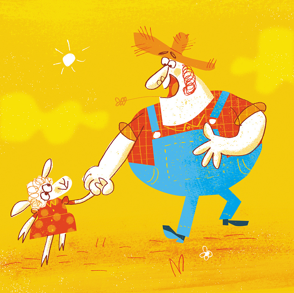 Characters - Fred Blunt Illustration