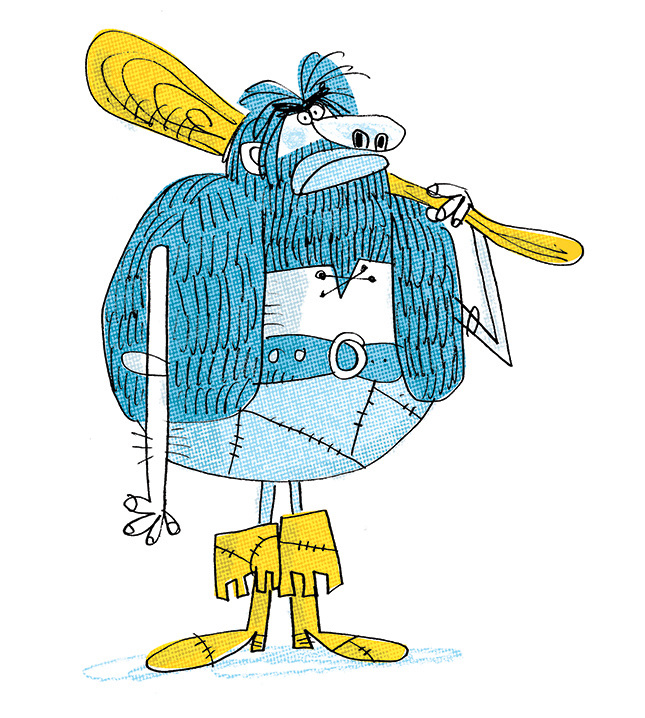 Characters - Fred Blunt Illustration