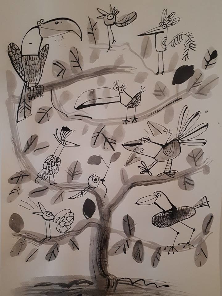 Doodle Gallery - Fred Blunt Illustration