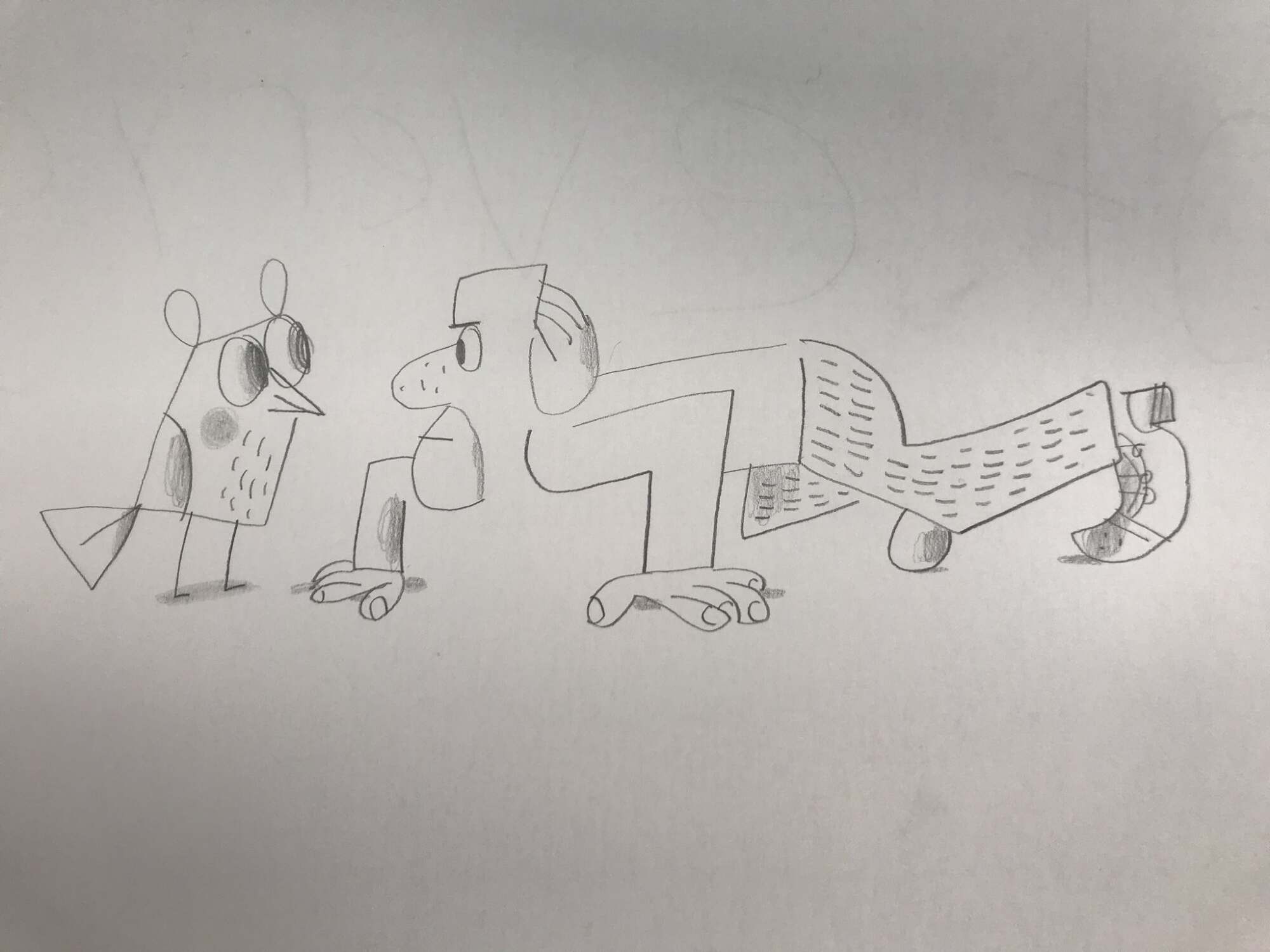 Doodle Gallery - Fred Blunt Illustration