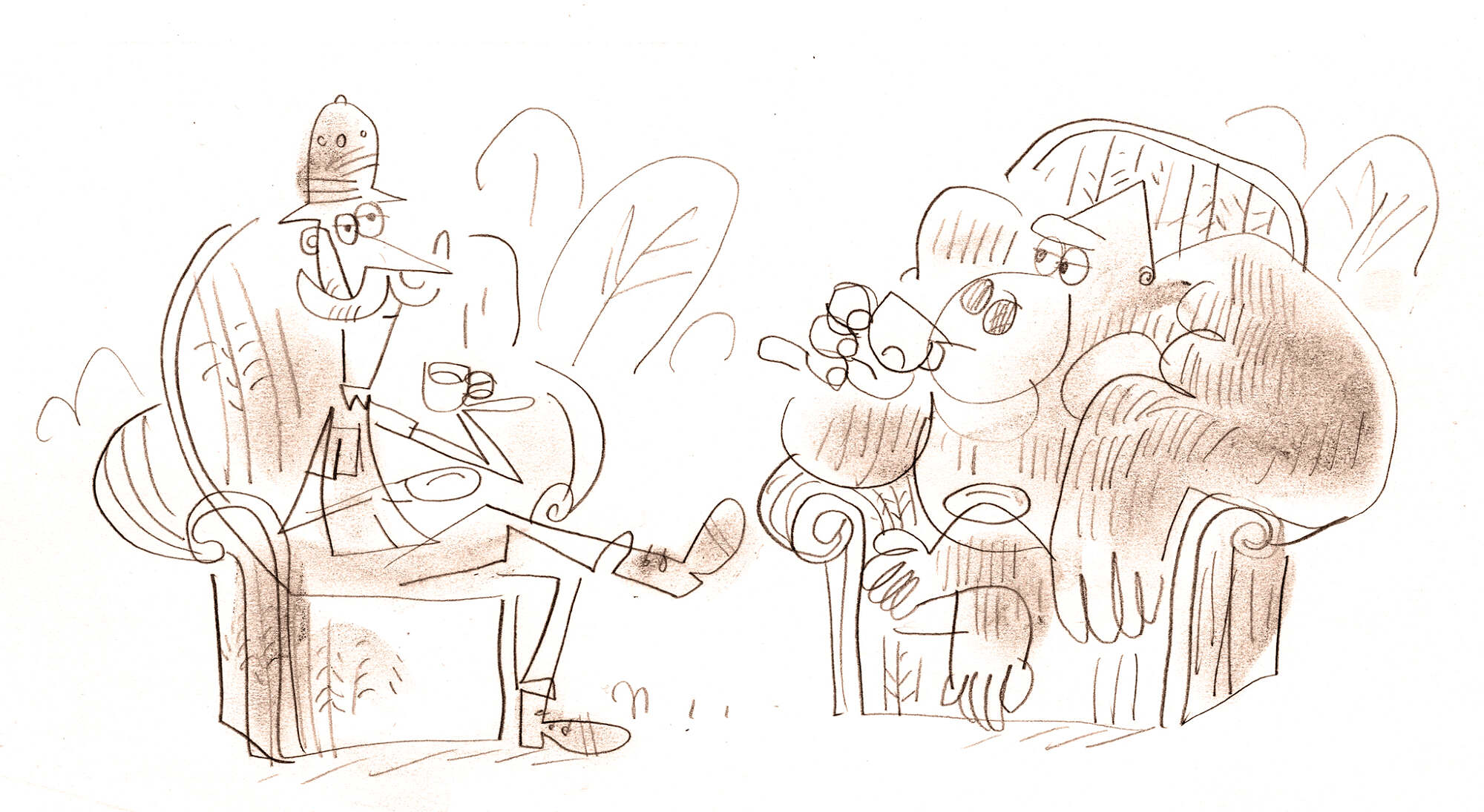 Doodle Gallery - Fred Blunt Illustration