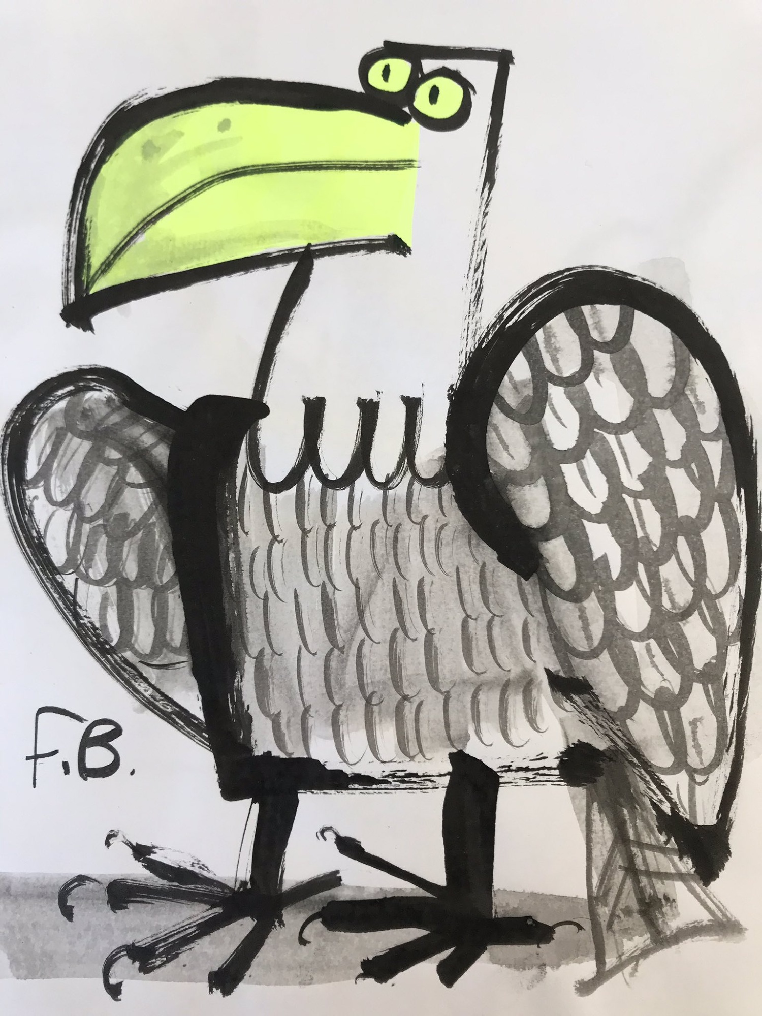 Doodle Gallery - Fred Blunt Illustration
