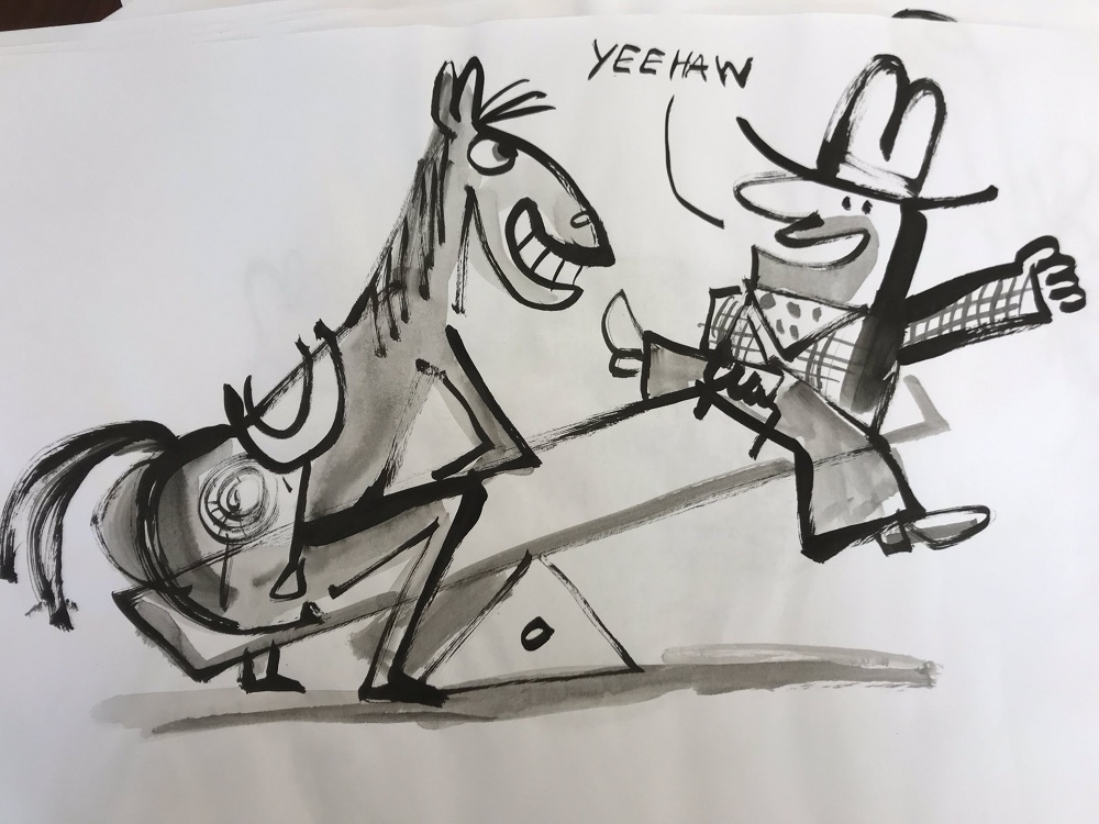 Doodle Gallery - Fred Blunt Illustration