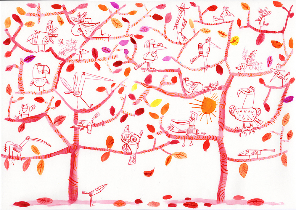 Doodle Gallery - Fred Blunt Illustration