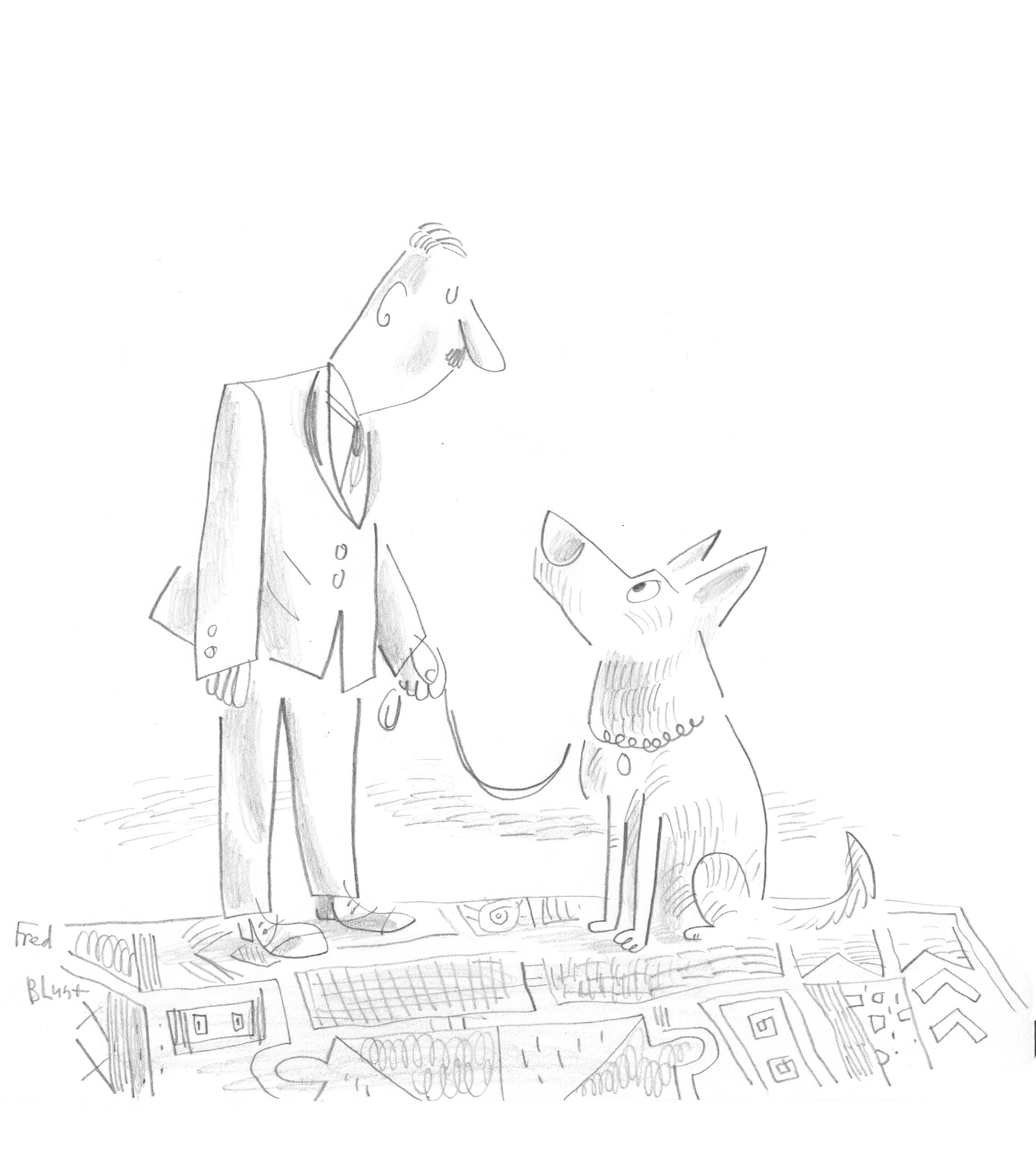 Doodle Gallery - Fred Blunt Illustration