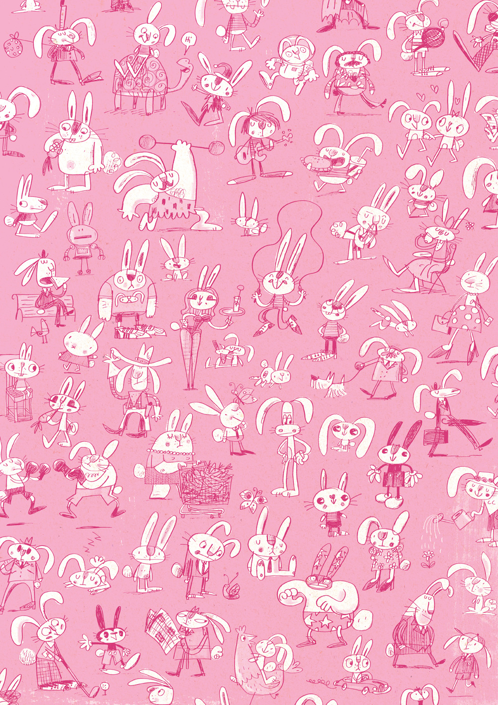 Doodle Gallery - Fred Blunt Illustration