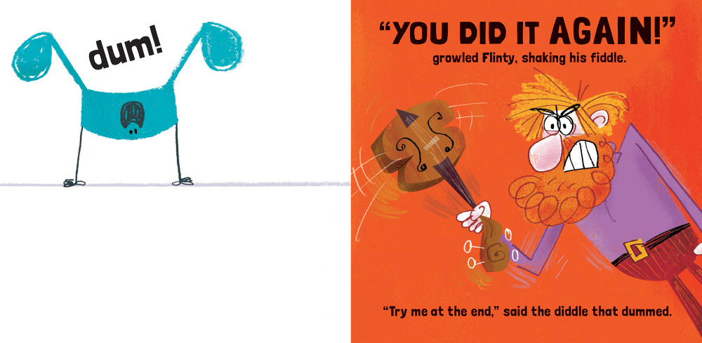 The Diddle That Dummed - Fred Blunt Illustration