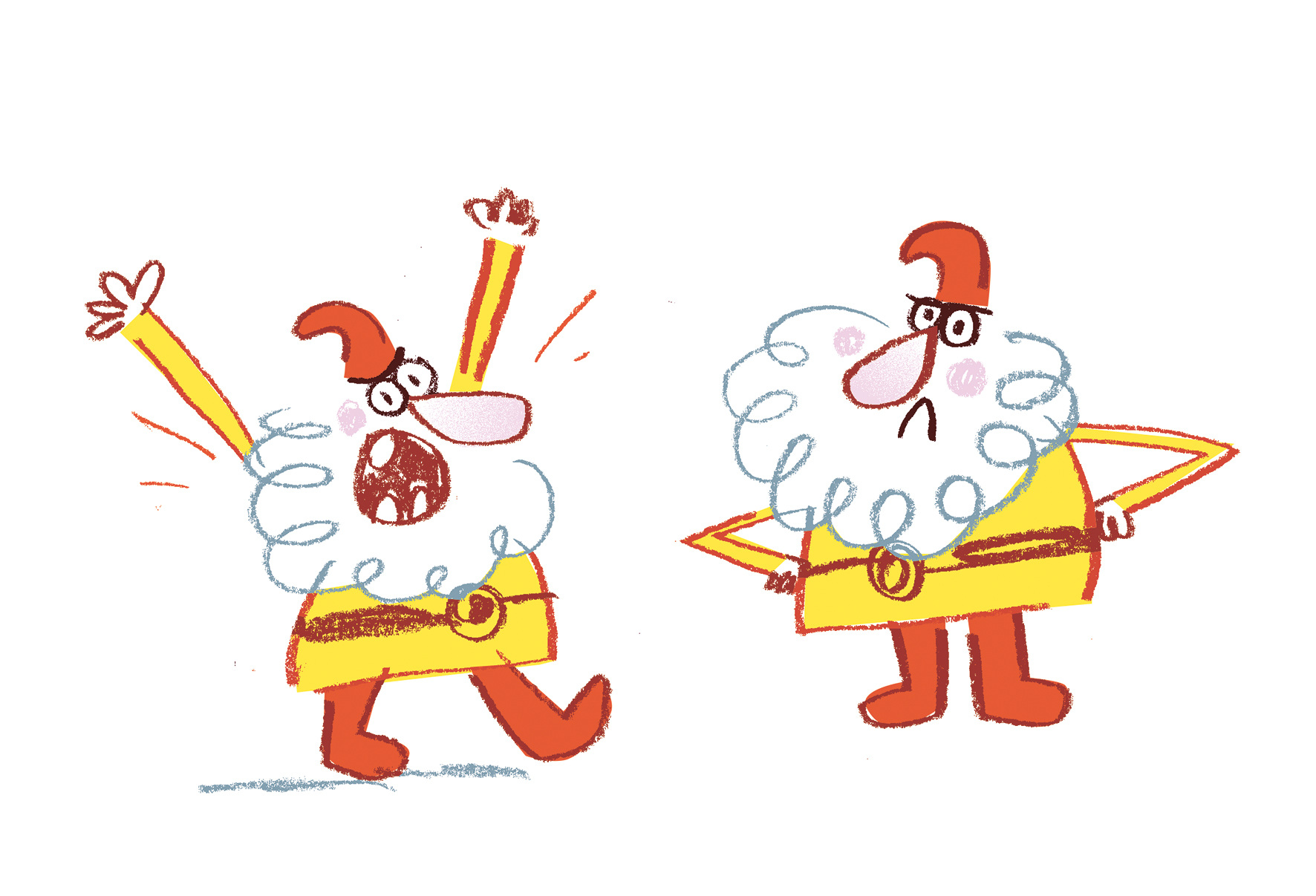 Behind the book - Gnome - Fred Blunt Illustration