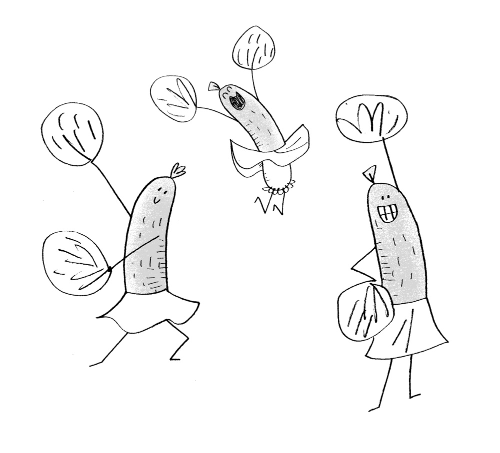 Kwik Trip PotHole Pizzas - Fred Blunt Illustration