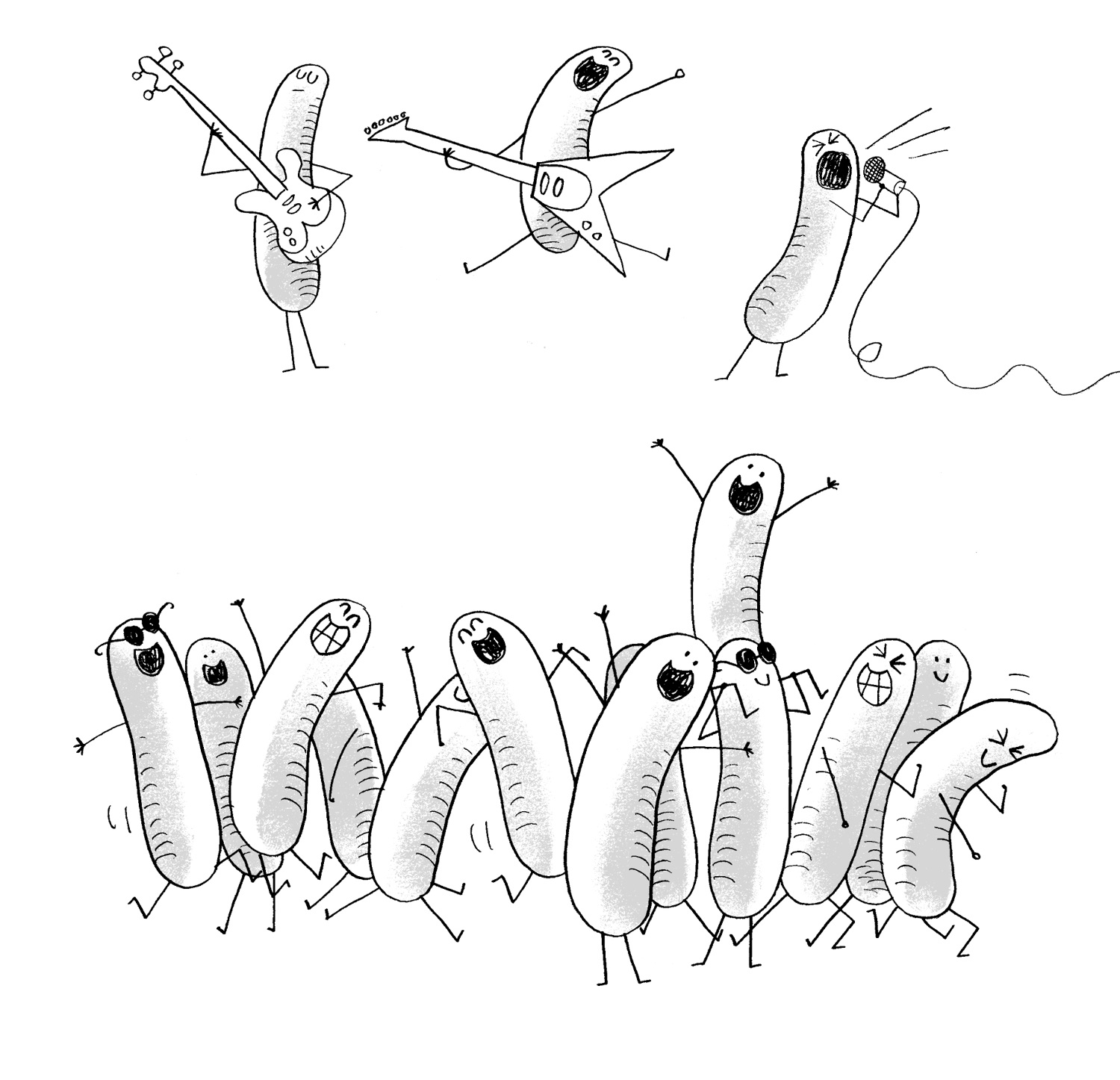 Kwik Trip PotHole Pizzas - Fred Blunt Illustration