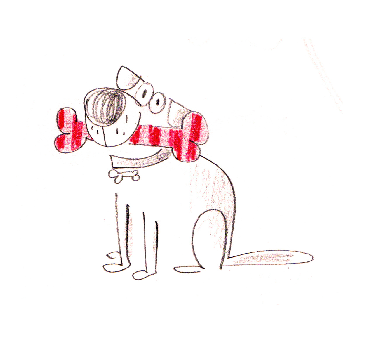 Top Dog Cool Cat - Fred Blunt Illustration