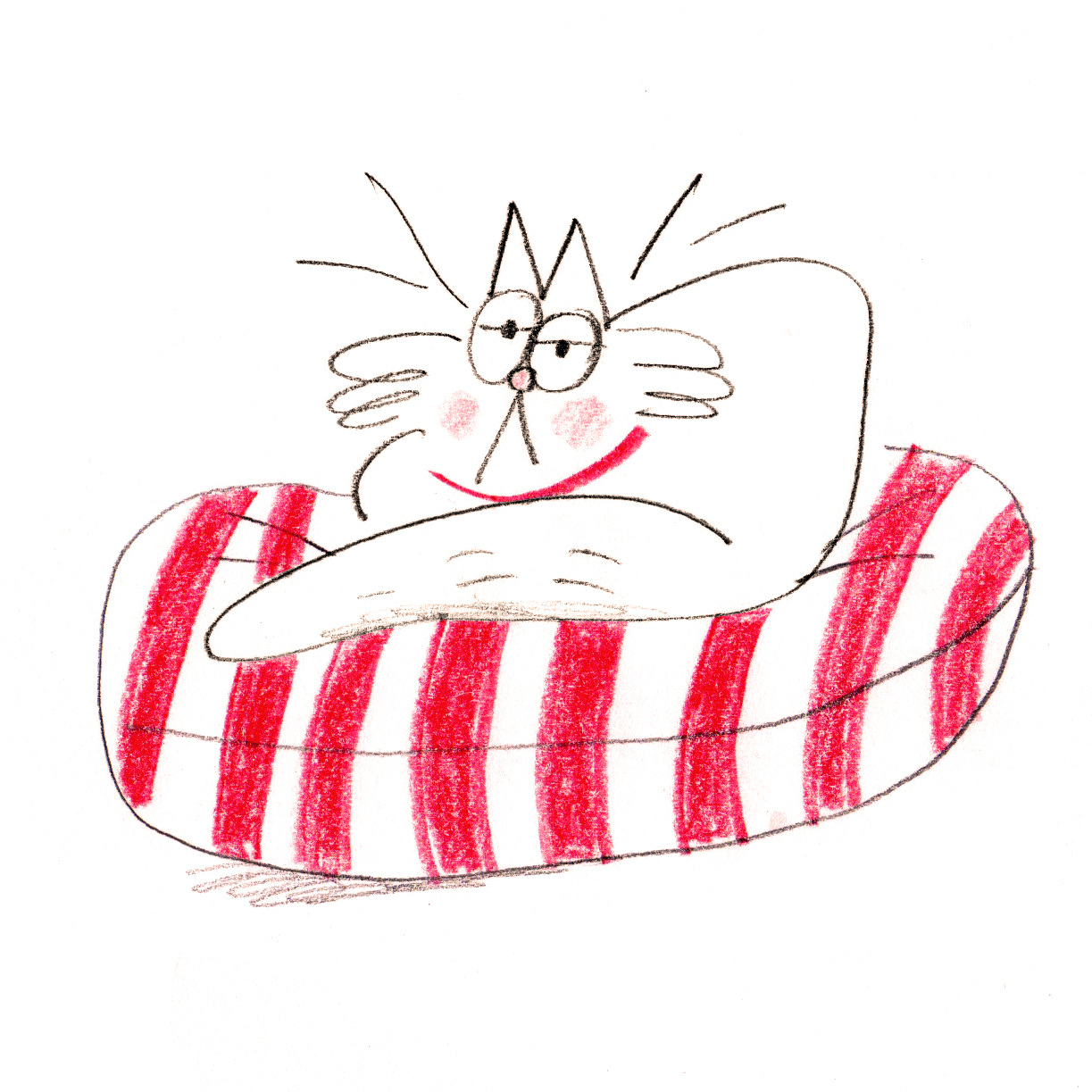 Top Dog Cool Cat - Fred Blunt Illustration