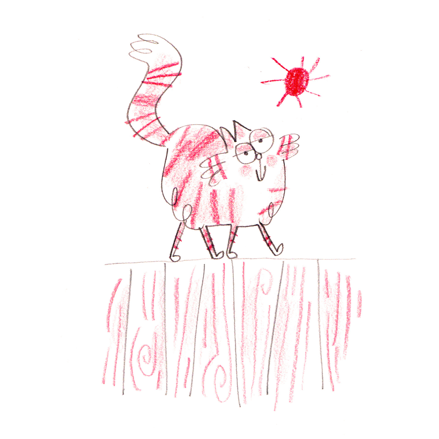 Top Dog Cool Cat - Fred Blunt Illustration