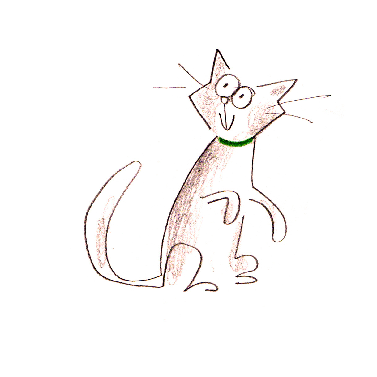 Top Dog Cool Cat - Fred Blunt Illustration