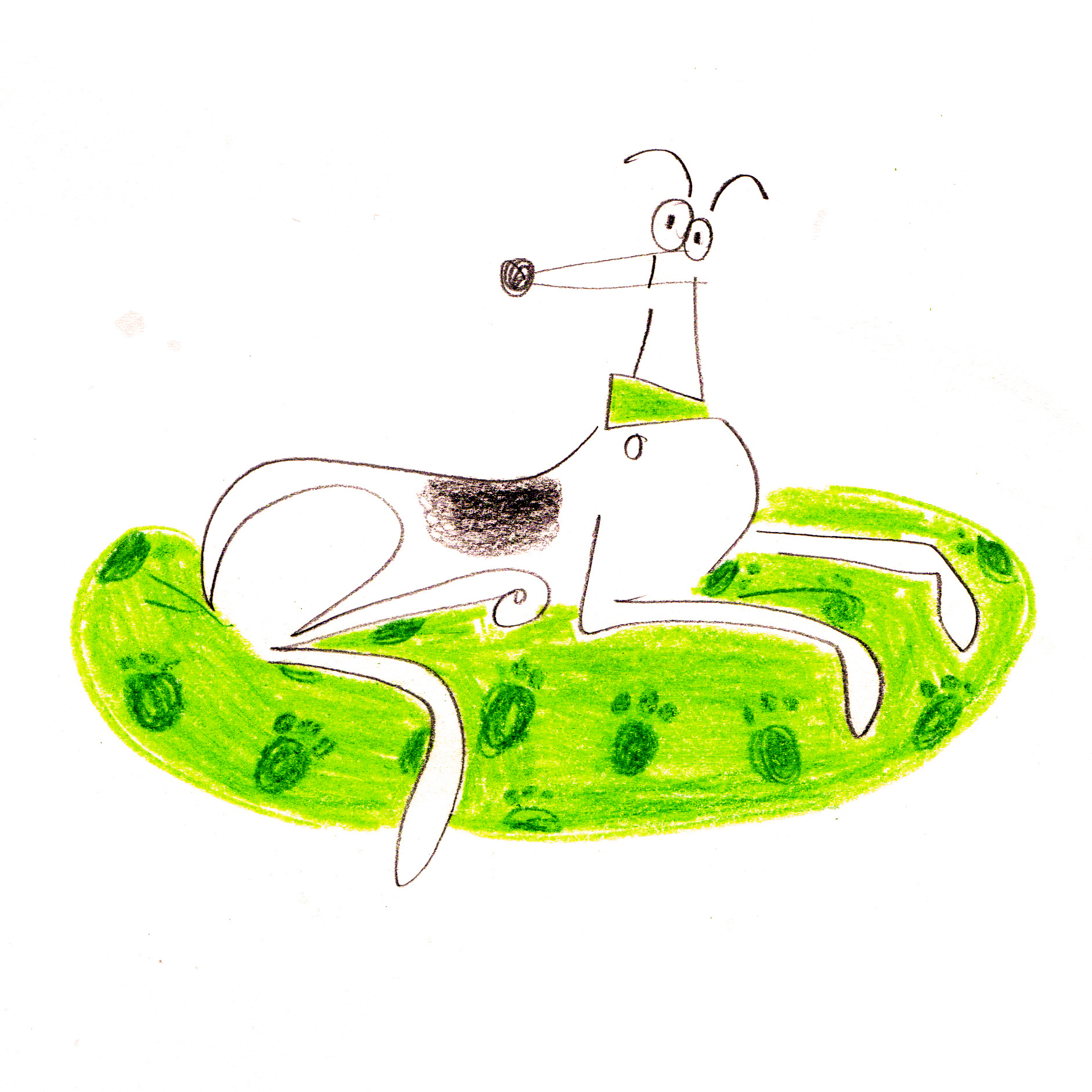 Top Dog Cool Cat - Fred Blunt Illustration