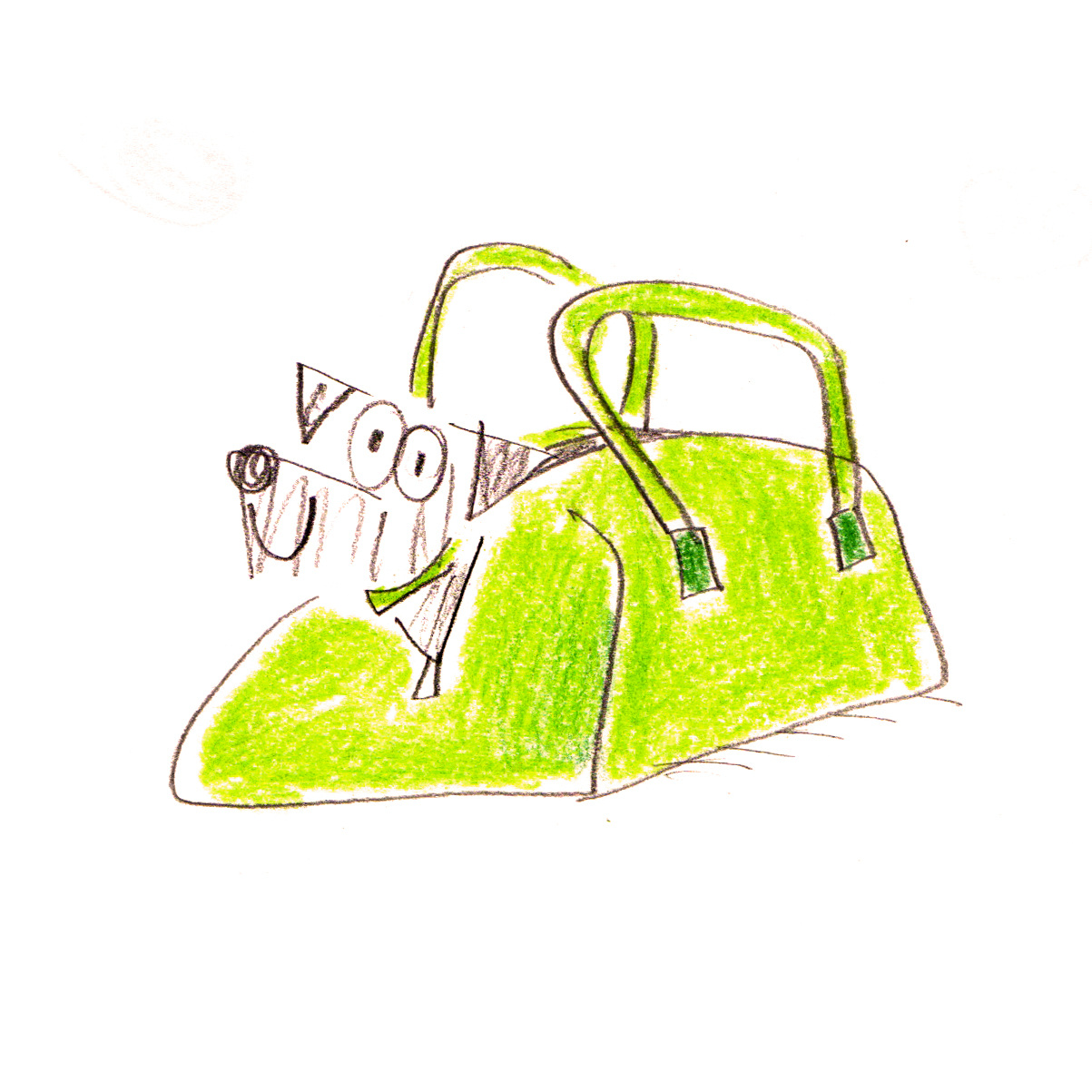 Top Dog Cool Cat - Fred Blunt Illustration