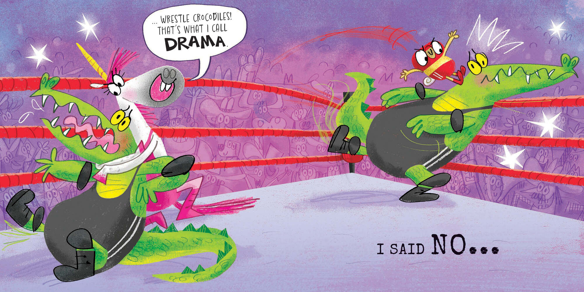 Unicorn Not Wanted - Fred Blunt Illustration