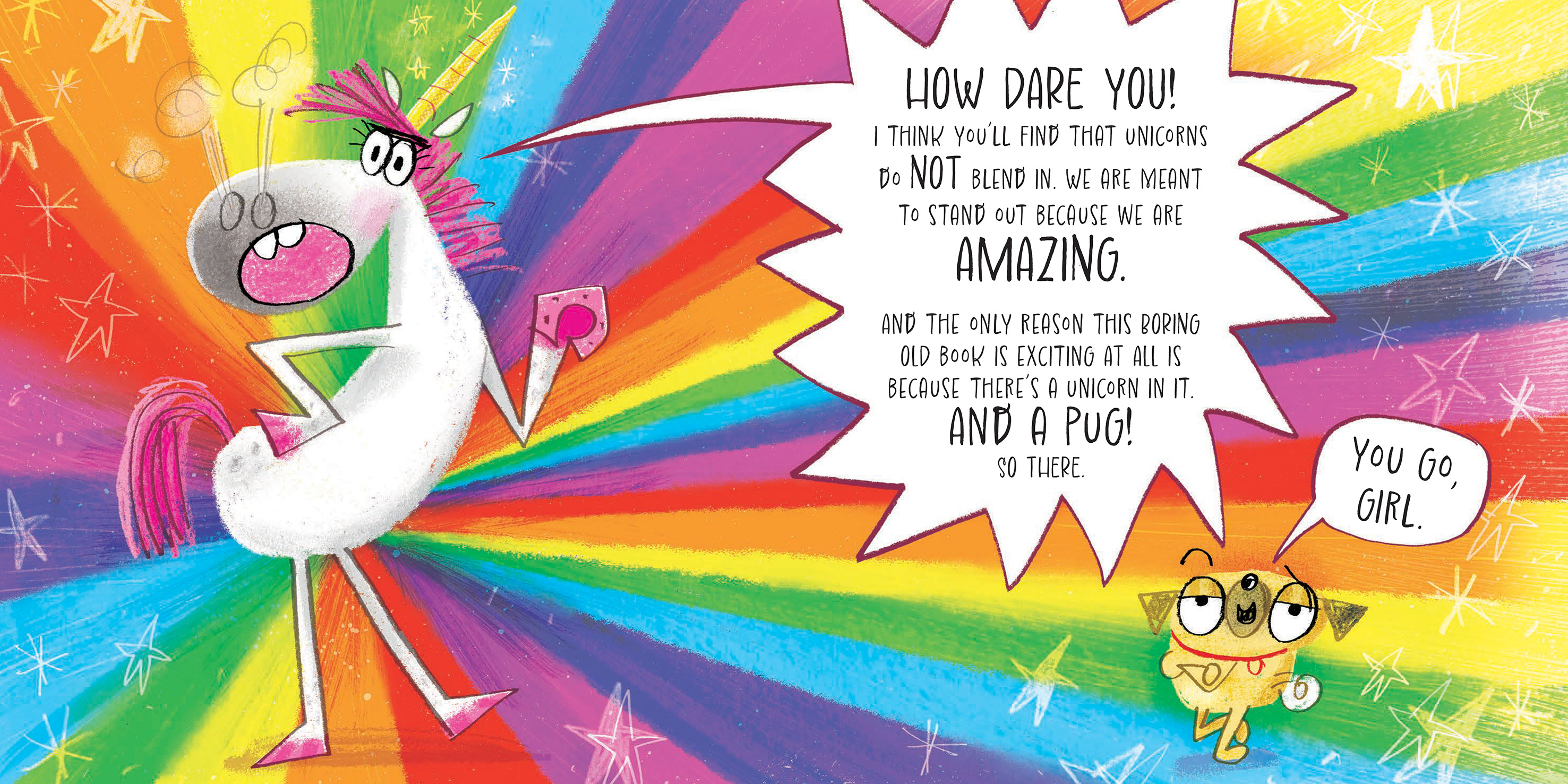 Unicorn Not Wanted - Fred Blunt Illustration