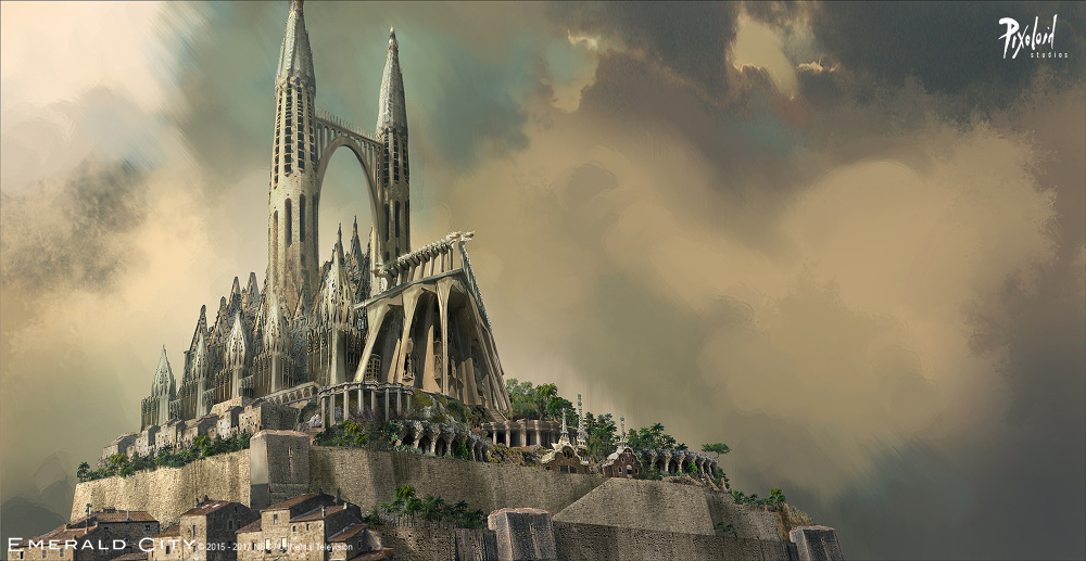 Concept Art - Emerald City - gaspargombos