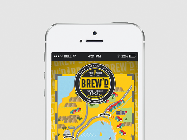 Brewd Map - Antonella Morelli | Visual Artist | Graphic Designer ...