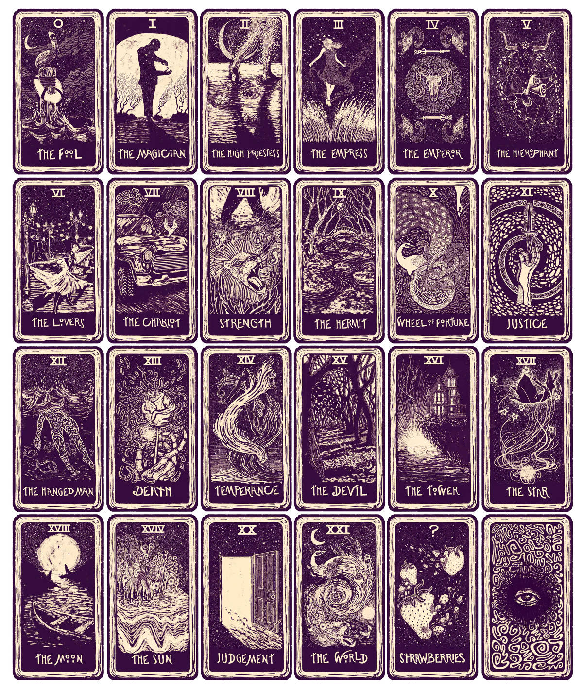 Tarot Cards Printable Printable Word Searches
