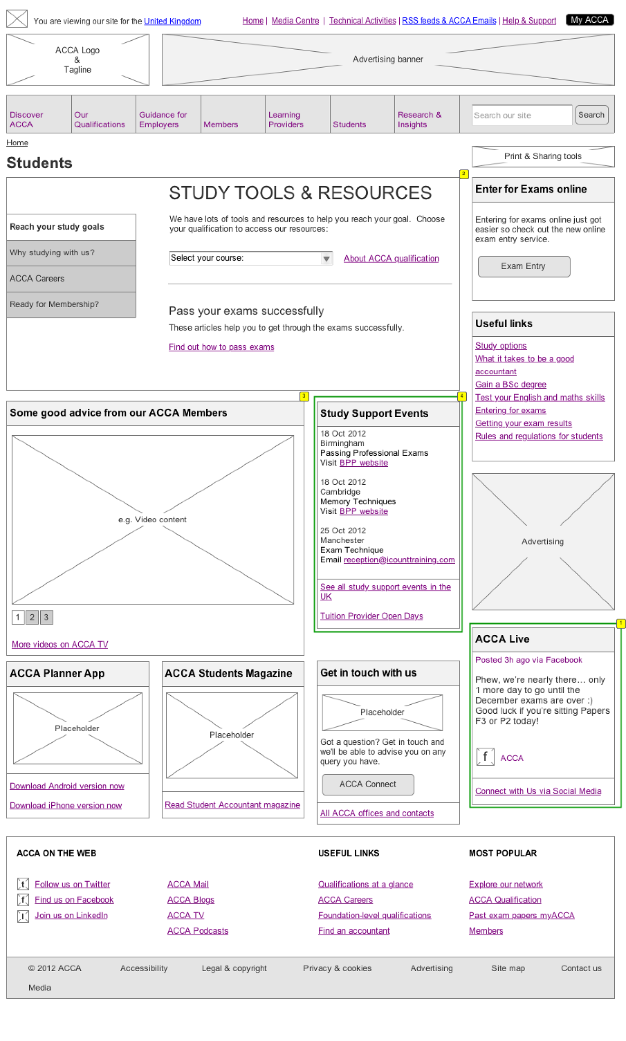 Acca Global Jaan Interfaces