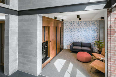 Williamsburg Condo - Building Lobby - Shaked Uzrad Architecture ...