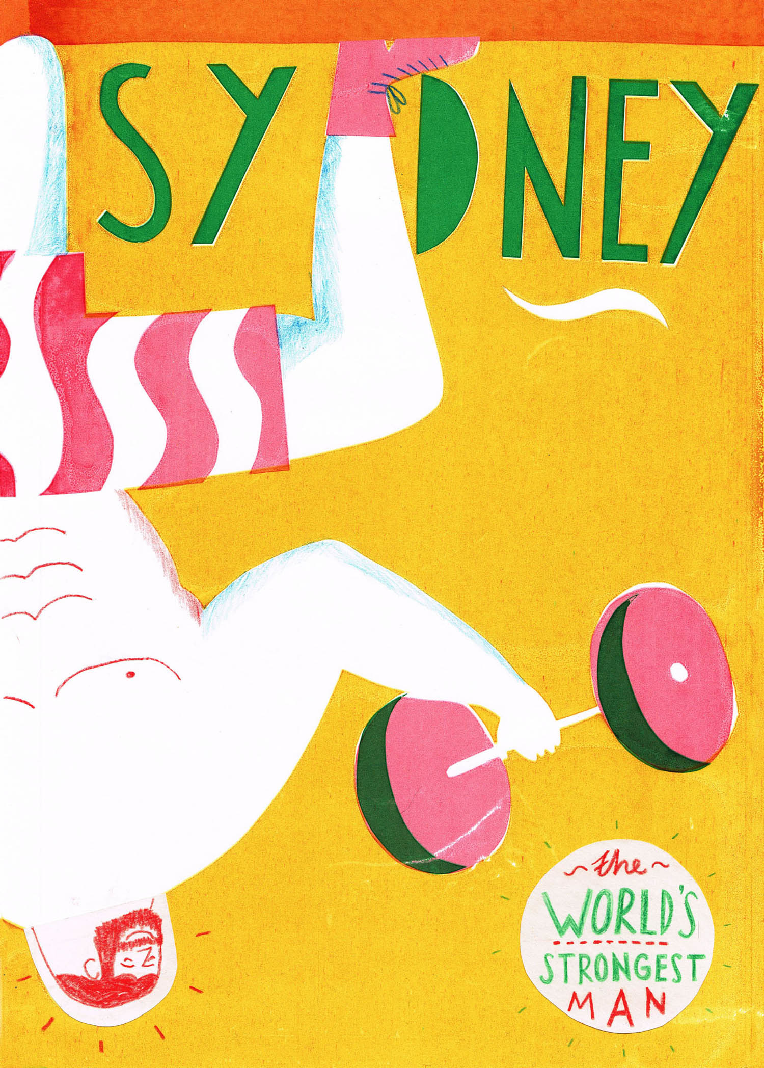 Worlds Strongest Man - Max Machen Illustration