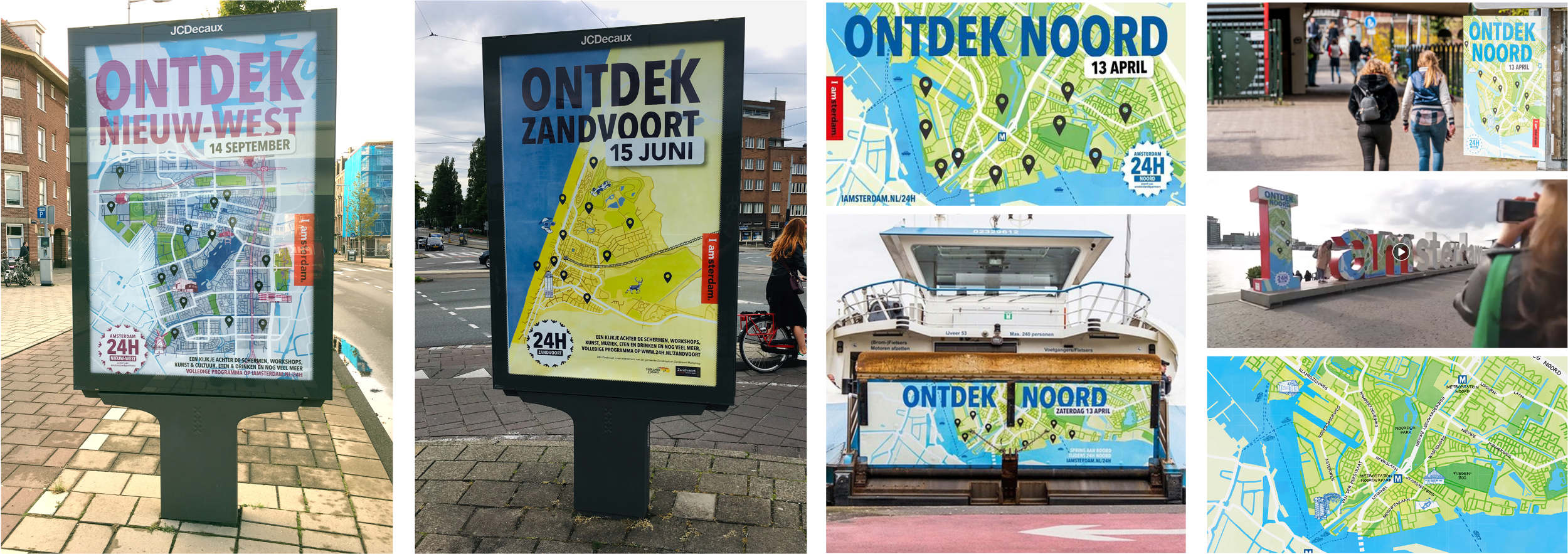 AMSTERDAM & PARTNERS - 24h amsterdam maps - Monique Wijbrands ...