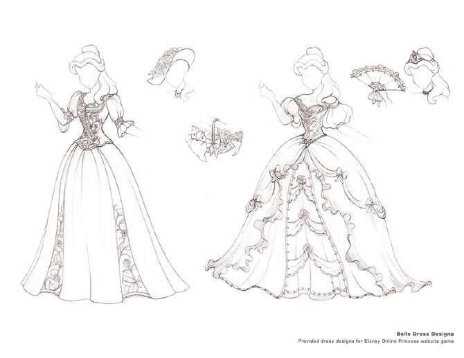 DISNEY PRINCESS - Stacey Aoyama Illustration