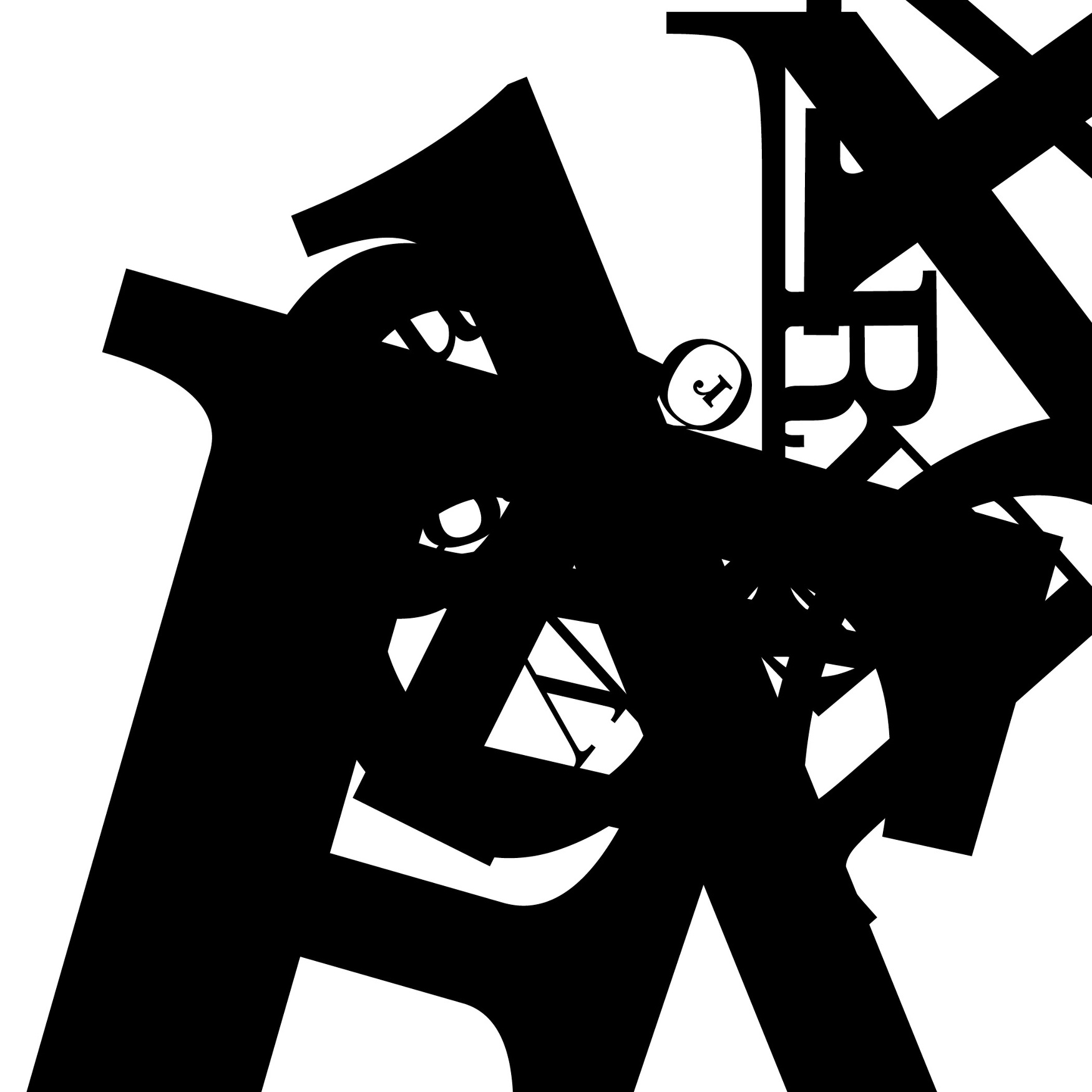 Abstract Typography - Melina Jimenez Design