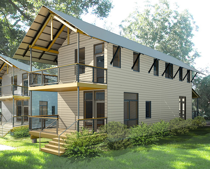 Baton Rouge Porch House - Karno Widjaja