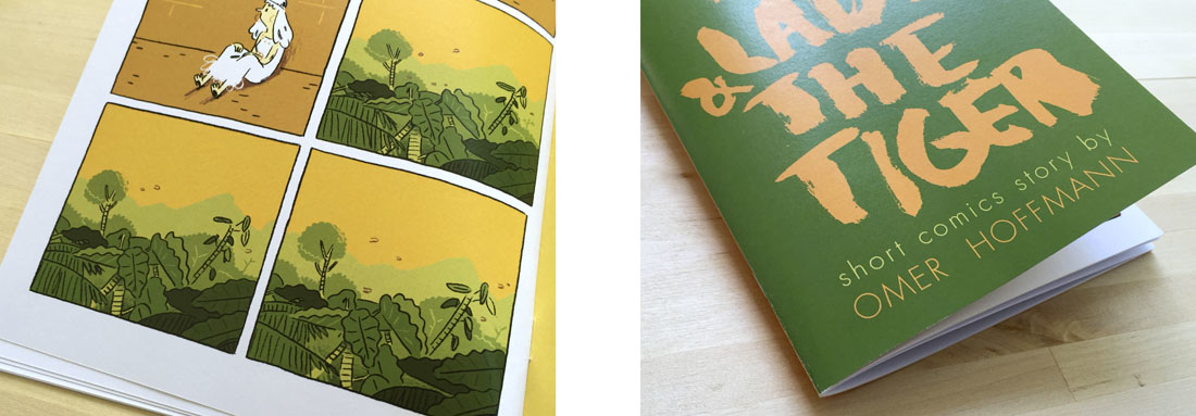 The Lady & The Tiger - Omer Hoffmann Illustrations