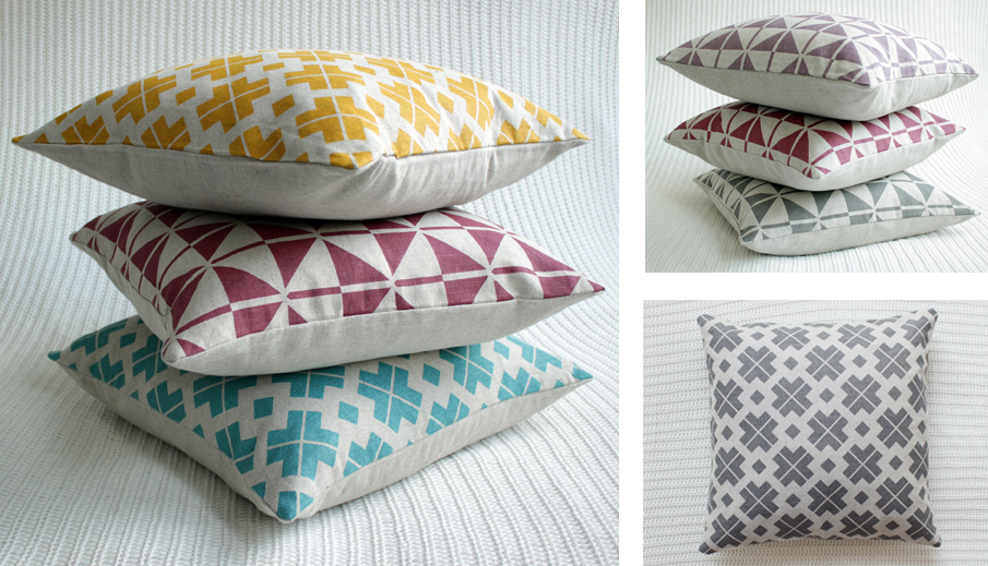 Screen Printed Cushions - silkandburg