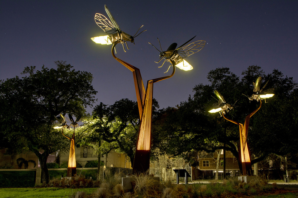 Firefly Field - Dylan Conner Sculpture