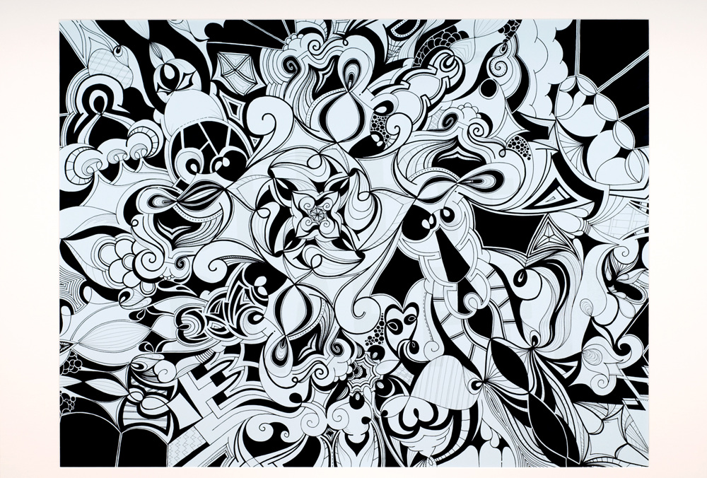 Creating, Growing, Moving Drawing - Debbie Clapper Art