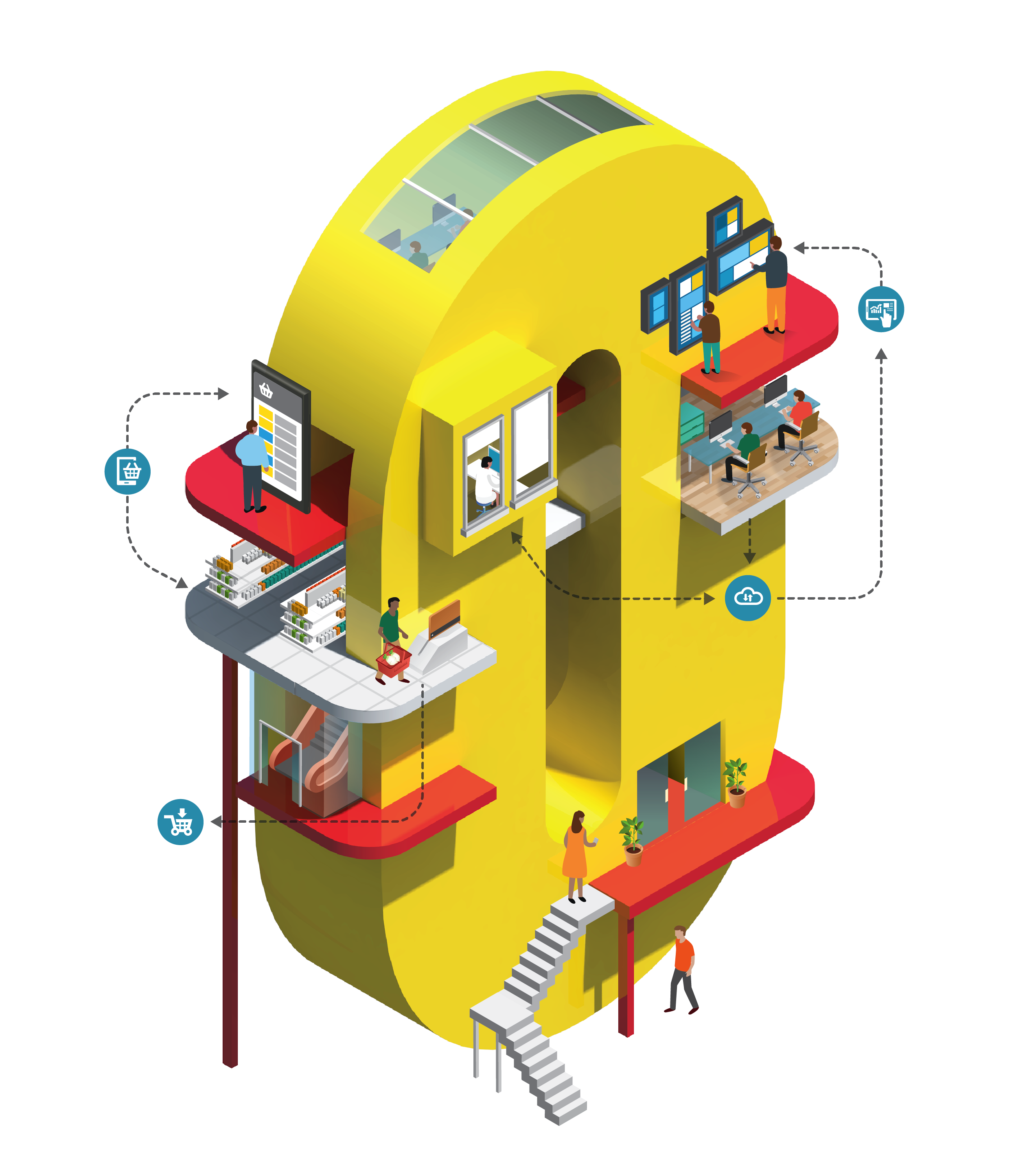 Sprint letters (set of 15 letters) - Jing Zhang illustration