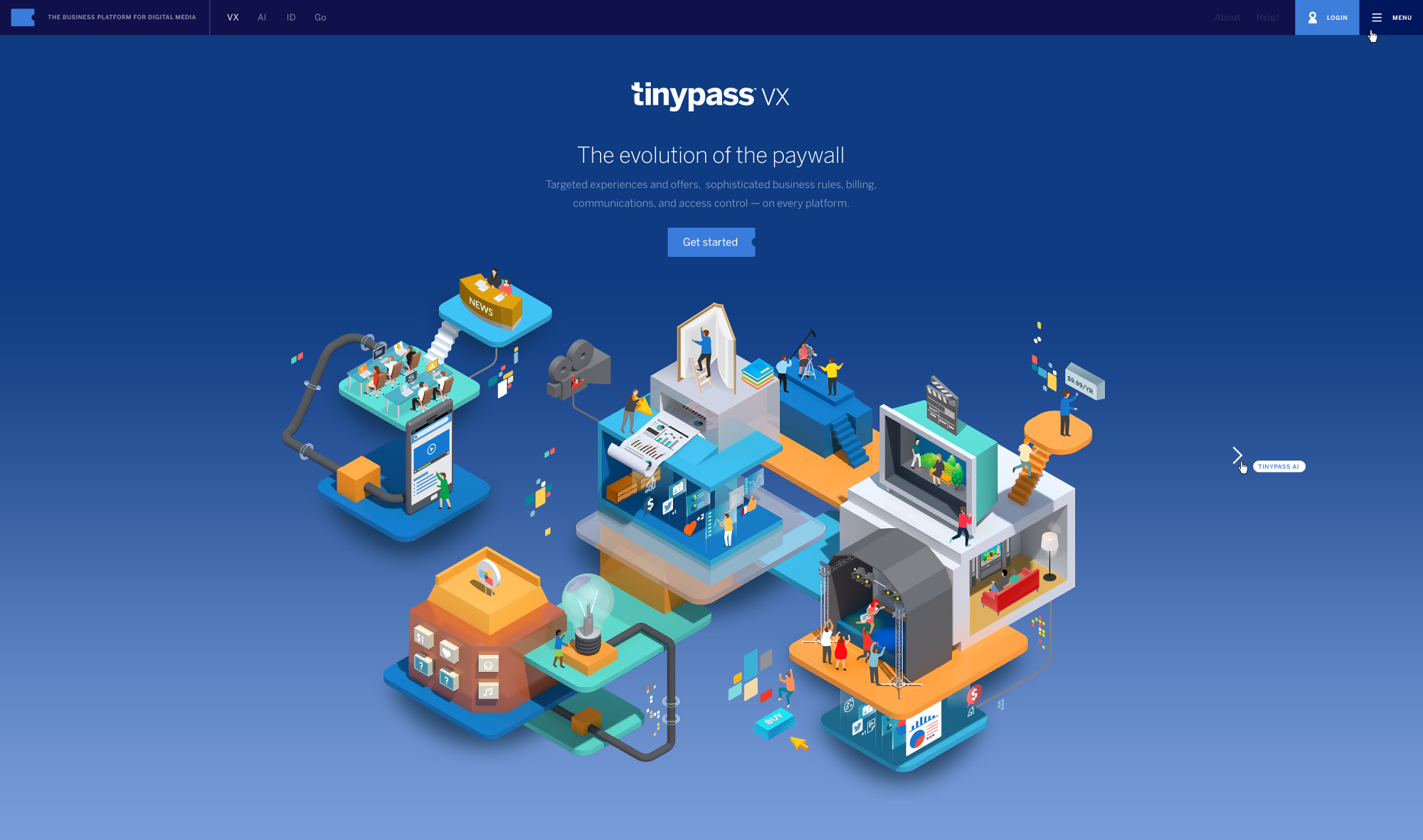 Tinypass - Jing Zhang illustration