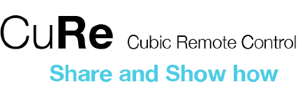 CuRe - Cubic Remote control - Finn Hahn - Portfolio