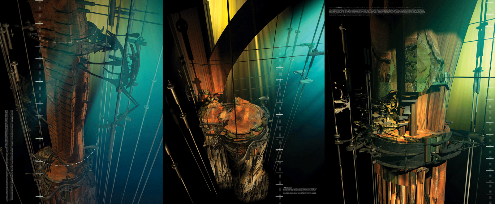 Growing A Ship In A Yew Forest Over 200 Years, 2005-6 - Christian Kerrigan