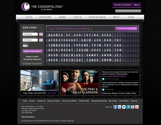 Cosmopolitan Las Vegas - jelkindesign.com